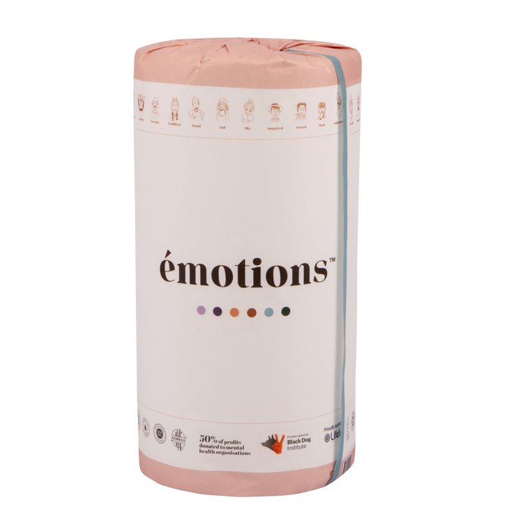 emotions 100% Bamboo Paper Towel – 6 Double Length Rolls – Kind Regards