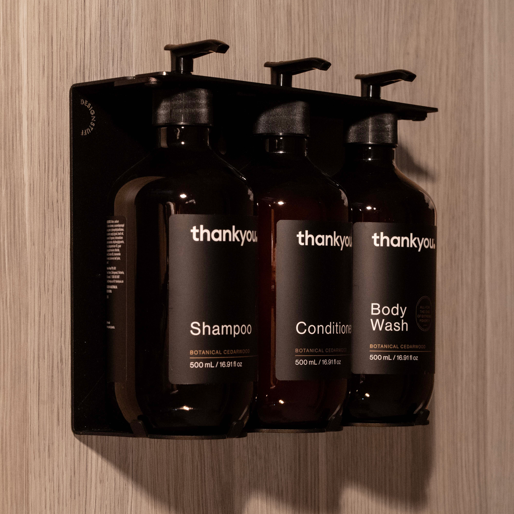 Designstuff Triple Lockable Soap Dispenser Holder – Kind Regards