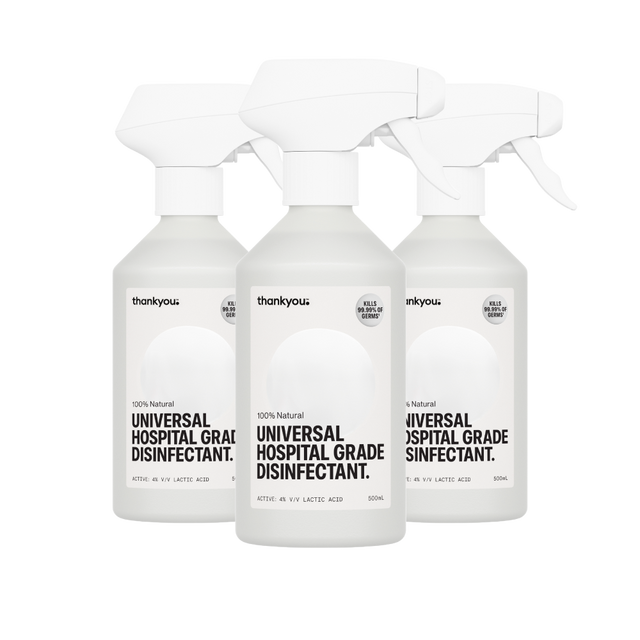 Thankyou Universal Cleaner 500ml x 3 - NEW Fragrance Free – Kind Regards