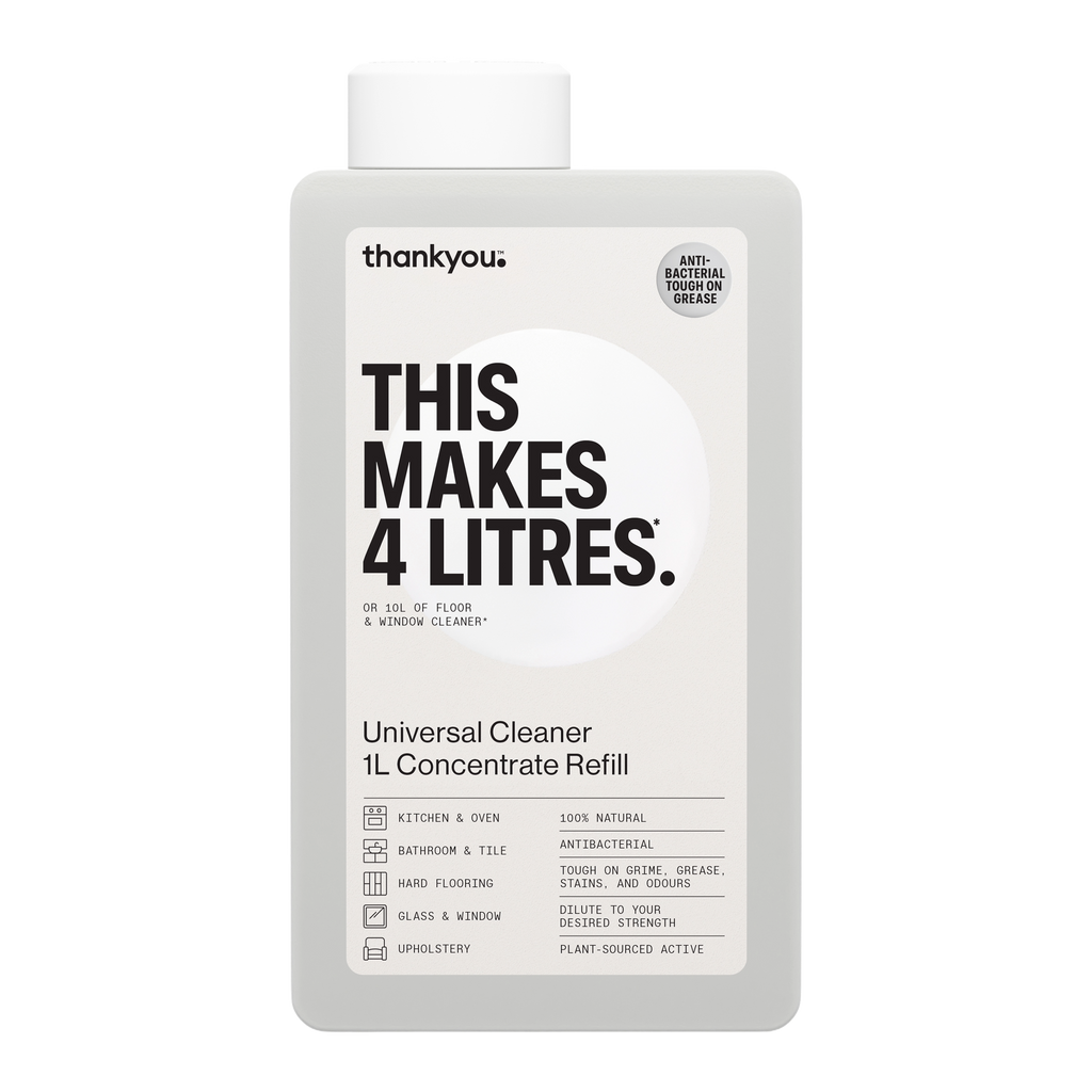 Thankyou Universal Cleaner 1L Refill x 3 - NEW Fragrance Free – Kind ...