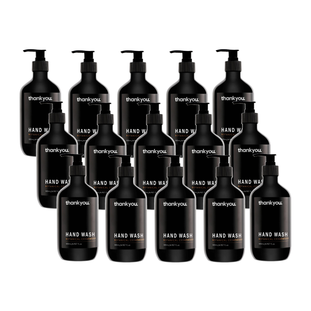 Thankyou Amenities Hand Wash 500ml x15 - Botanical Cedarwood – Kind Regards