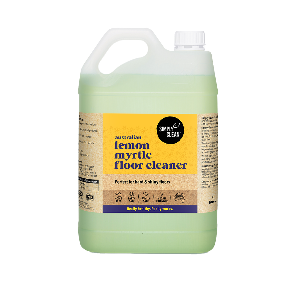 SimplyClean Floor Cleaner Concentrate 5L - Lemon Myrtle – Kind Regards
